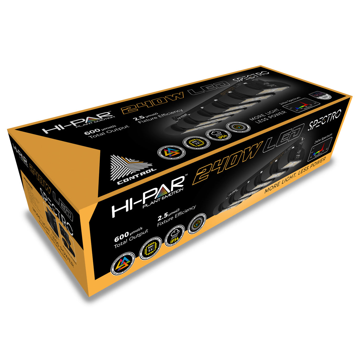 Hi-Par 240W LED Spectro – Cougars Hydroponics