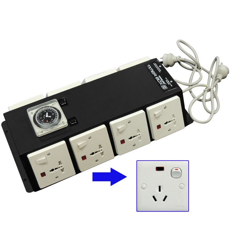 Timer Box 8 Contactor – Cougars Hydroponics